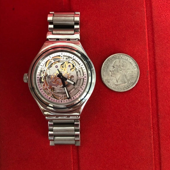 Swatch | Jewelry | Swatch Stainless Steel Automatic Watch | Poshmark